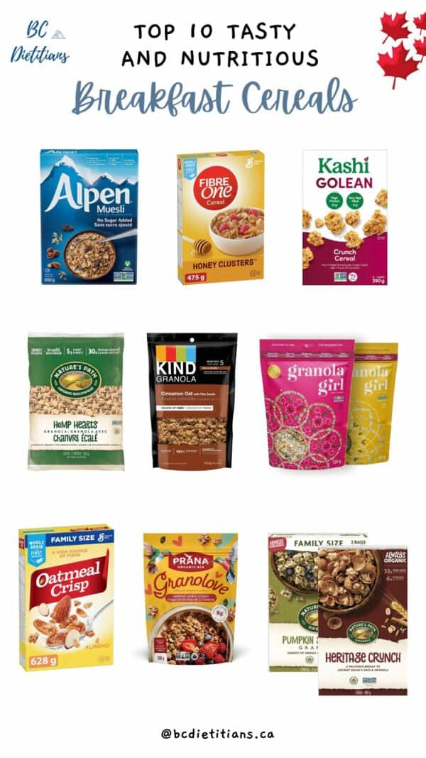 The Best Healthy Breakfast Cereals in Canada | BC Dietitians